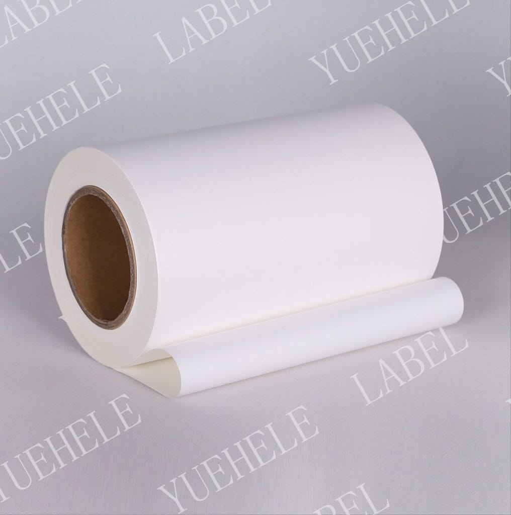 75μ synthetic paper 80g glassine linear UV printing coated - label ...